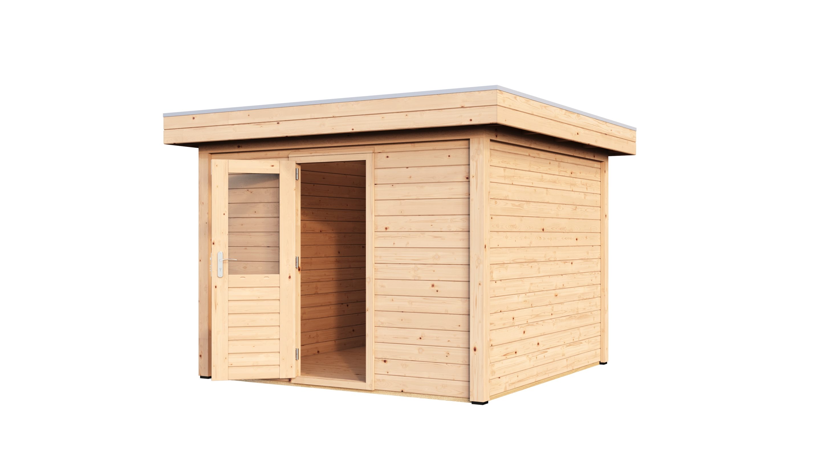 Kent Summer House 300 x 300cm UNTREATED – Easy Log Cabins